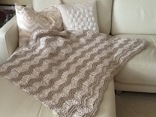 Ravelry: Wave Afghan #WR1671 pattern by Red Heart Design Team
