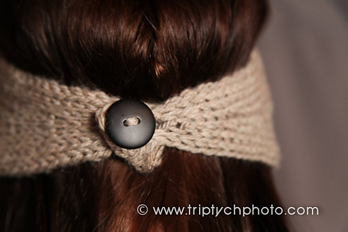 Ravelry: Tunisian Knit Earwarmer pattern by Liz Acker