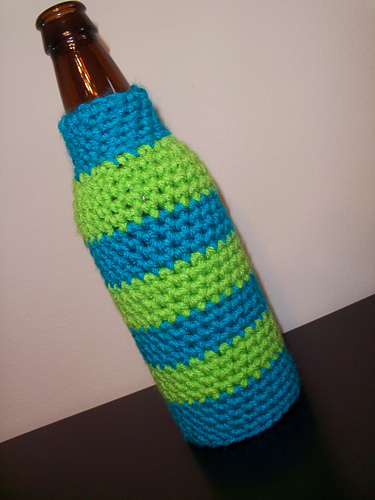 Ravelry: Beer Bottle Koozie pattern by Jamie L'Heureux