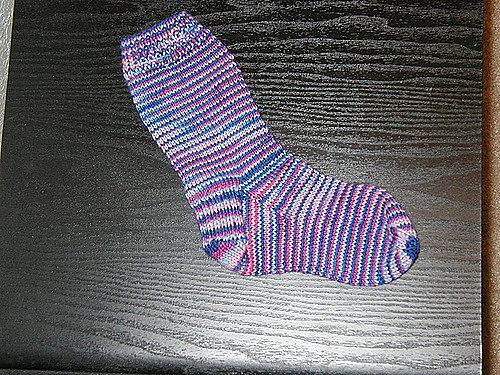 Ravelry: Most Basic Kids Sock pattern by Evelyn Skae