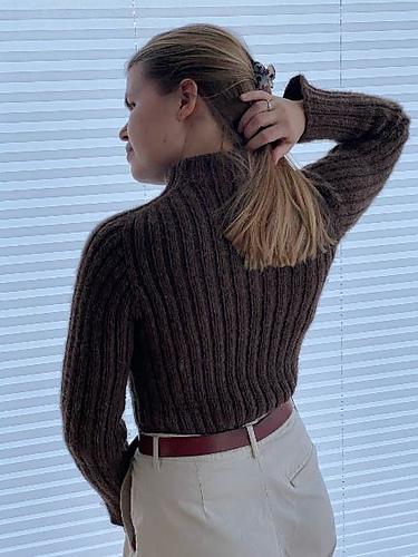 Ravelry: Easy Wide Rib Sweater pattern by Easy as knit