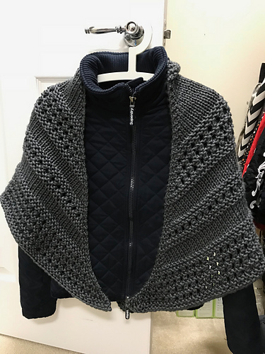 Ravelry: Textured Triangle Shawl pattern by Diane Moyer