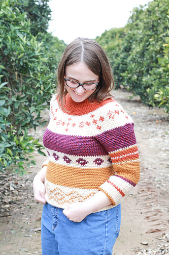 Ravelry: My Beginner Colorwork Sweater pattern by E'Claire Makery