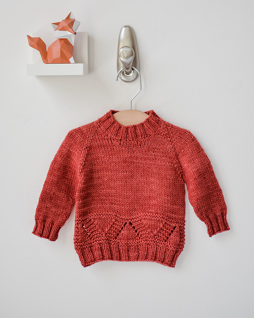 Ravelry: Clever Fox Sweater pattern by Marie Greene
