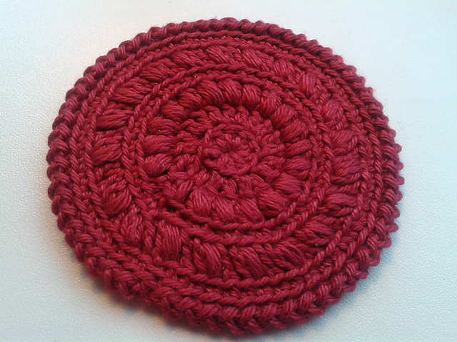 Ravelry: Fancy coaster pattern by Sarah ter Haak