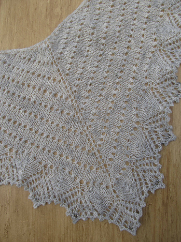 Ravelry: Birch Bay Lace Shawl pattern by Evelyn A. Clark