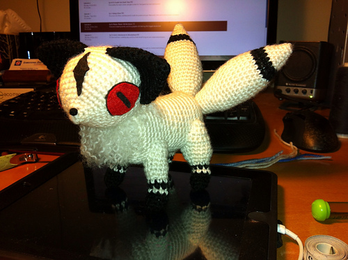 Ravelry: Kirara from Inuyasha pattern by The Nerdy Knitter