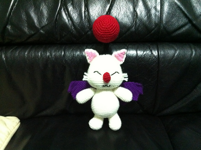 Ravelry: Moogle Amigurumi pattern by Edward Yong