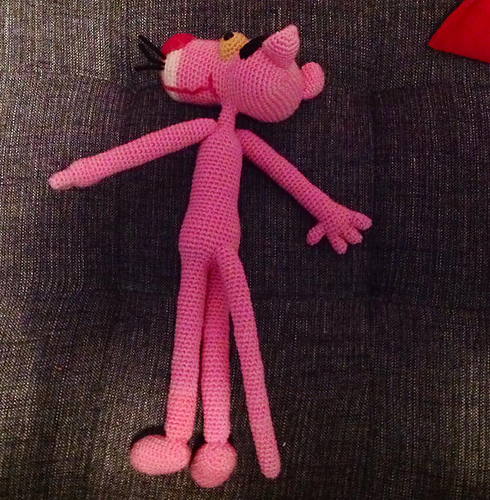 Ravelry: Pink Panther Amigurumi pattern by Edward Yong