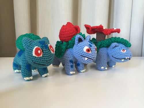 Ravelry: Ivysaur pattern by Edward Yong