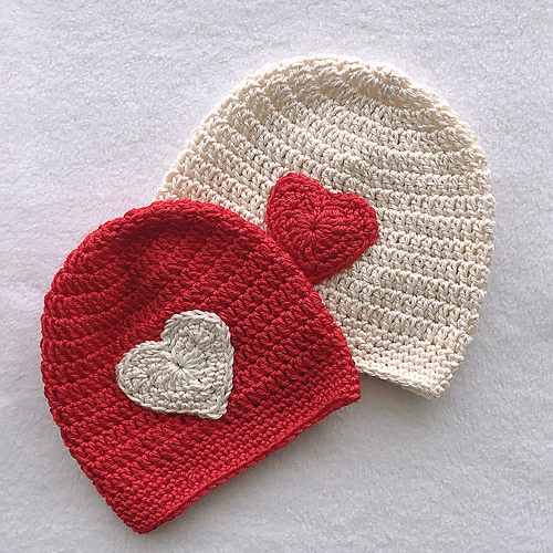 Ravelry: Easy Heart Hat pattern by Edie Eckman
