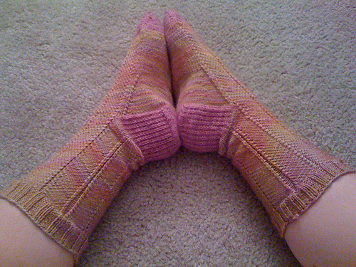 Ravelry: Chevron Sock Pattern pattern by Nicola Manning