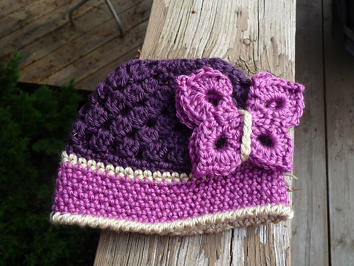 Ravelry: Butterfly hat pattern by La tienda de Paloma