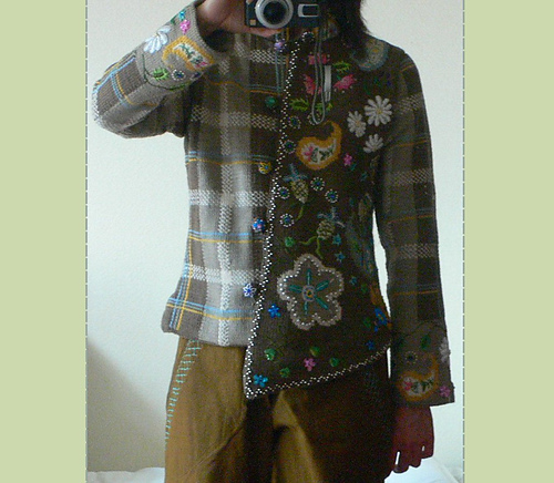 Ravelry: p.11 Brilliant Paisley Cardigan pattern by Kasumi Suzuki (すずきかすみ)