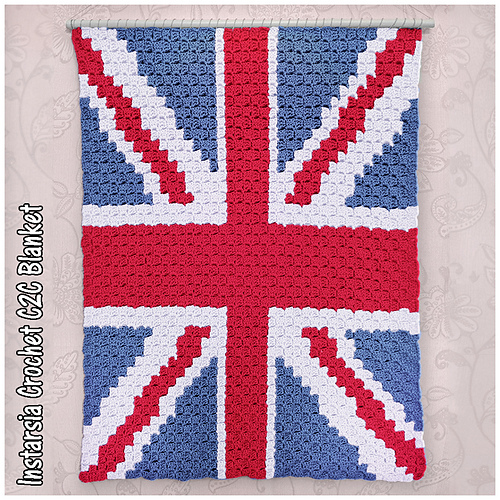 Ravelry: Union Jack pattern by Emma Heywood