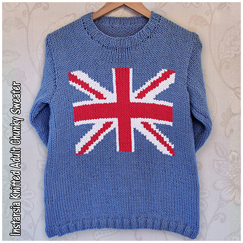 Ravelry: Union Jack pattern by Emma Heywood