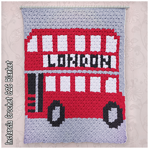 Ravelry: London Bus pattern by Emma Heywood