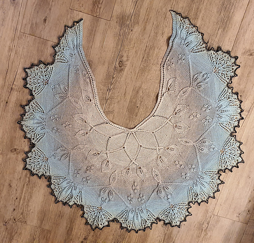 Ravelry: Dreaming of Spring Lace Shawl pattern by Annemarie Wright