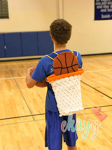 Ravelry: Basketball Hoop Backpack pattern by Erin Greene