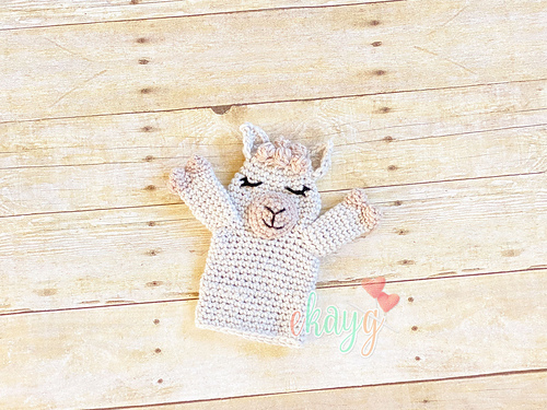 Ravelry: Llama Hand Puppet pattern by Erin Greene