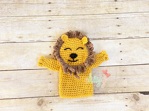 Ravelry: Cowardly Lion Hand Puppet pattern by Erin Greene
