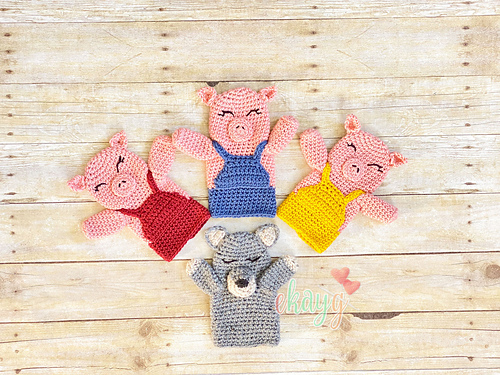 Ravelry: Pig Hand Puppet pattern by Erin Greene