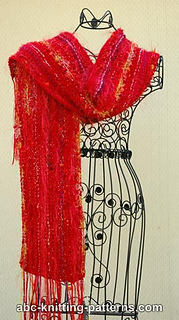 Ravelry: Easy Fancy Yarn Scarf pattern by Elaine Phillips