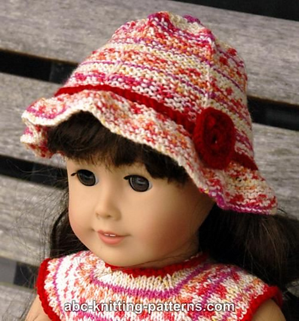 Ravelry American Girl Doll Carolina Summer Hat Pattern By Elaine Phillips