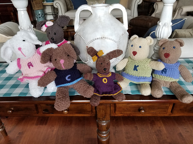 Ravelry: elaineponcegaudin's Liv's Magic Loop Teddy Turned Into A Bunny