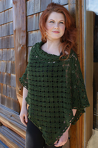 Ravelry: Crocheted Easy Rapper pattern by Flora Yang