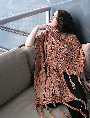 Ravelry: Razor Shell Stole pattern by elann.com