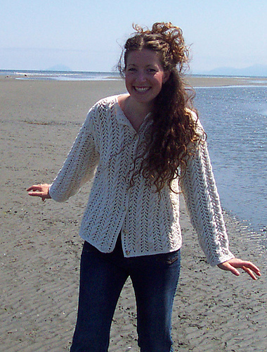 Ravelry: Cables and Lace Cardigan pattern by Karen Connor