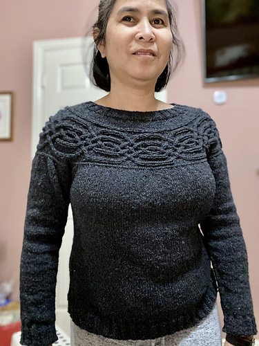 Ravelry: Celtic Sweater pattern by Asita Krebs