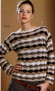 Ravelry: Diana's wave sweater pattern by Diana Design Team