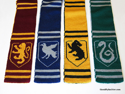 Ravelry: Ravenclaw Spirit Scarf pattern by Lisa Hannan Fox