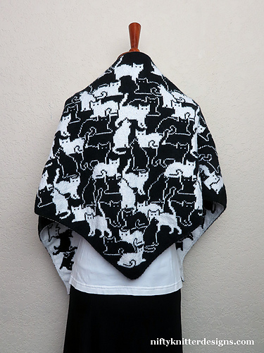 Ravelry: Herding Cats Shawl pattern by Lisa Hannan Fox