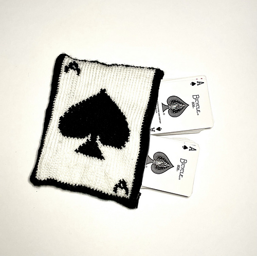 Ravelry: Playing Cards Crochet Pouch pattern by Eleonora Cugini ...