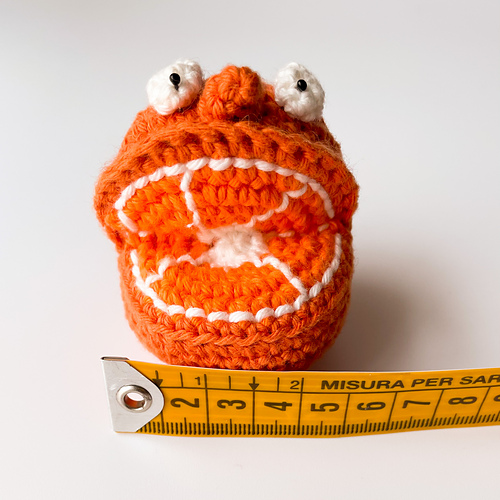 Ravelry: Orange Amigurumi Open Mouth pattern by Eleonora Cugini ...
