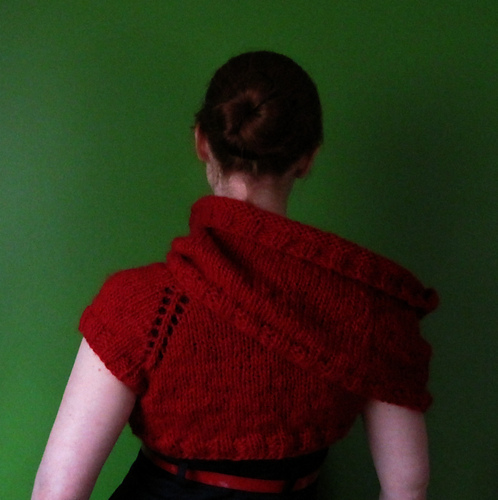 Ravelry: Funnel Cloud Shrug pattern by Betsy Farquhar