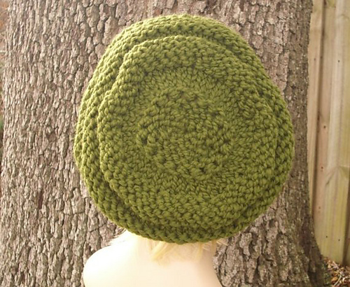 Ravelry: The Original and Oversized Beehive Beret Hat pattern by Diane ...