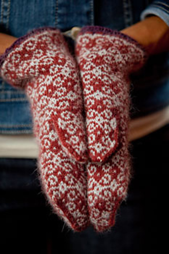 Ravelry: Tapestry Mittens pattern by Elinor Brown