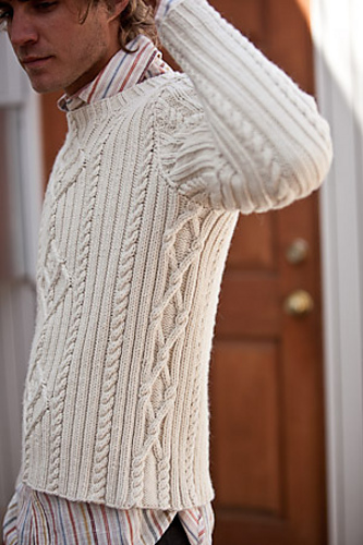 Ravelry: Point Gammon Pullover pattern by Elinor Brown