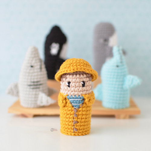 Ravelry: Marine Finger Puppets pattern by Elisa Sartori