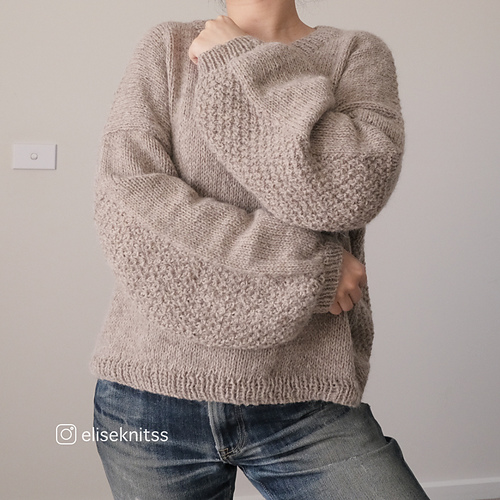 Ravelry: EMILY Sweater pattern by Elise Yang