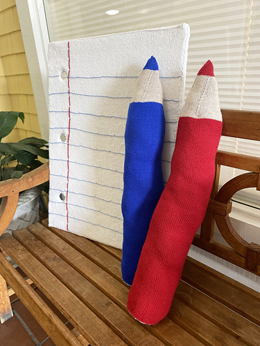 Ravelry: Giant Colored Pencil Toy pattern by Elise Lopez