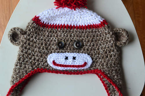 Ravelry: Traditional Sock Monkey Hat pattern by Elizabeth Pardue