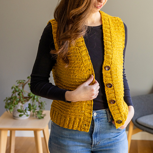 Ravelry: Woods Road Vest pattern by Elizabeth Smith