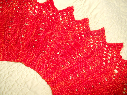 Ravelry: Ida's Fluted Lace pattern by A.M.