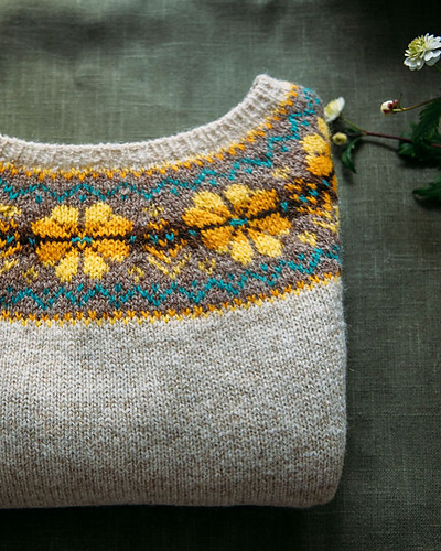 Ravelry: Hattie Yoke pattern by Ella Gordon