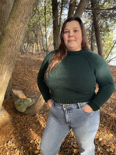 Ravelry: Cozy Cable Raglan pattern by Claire Jackson (Perfectly Knotted)